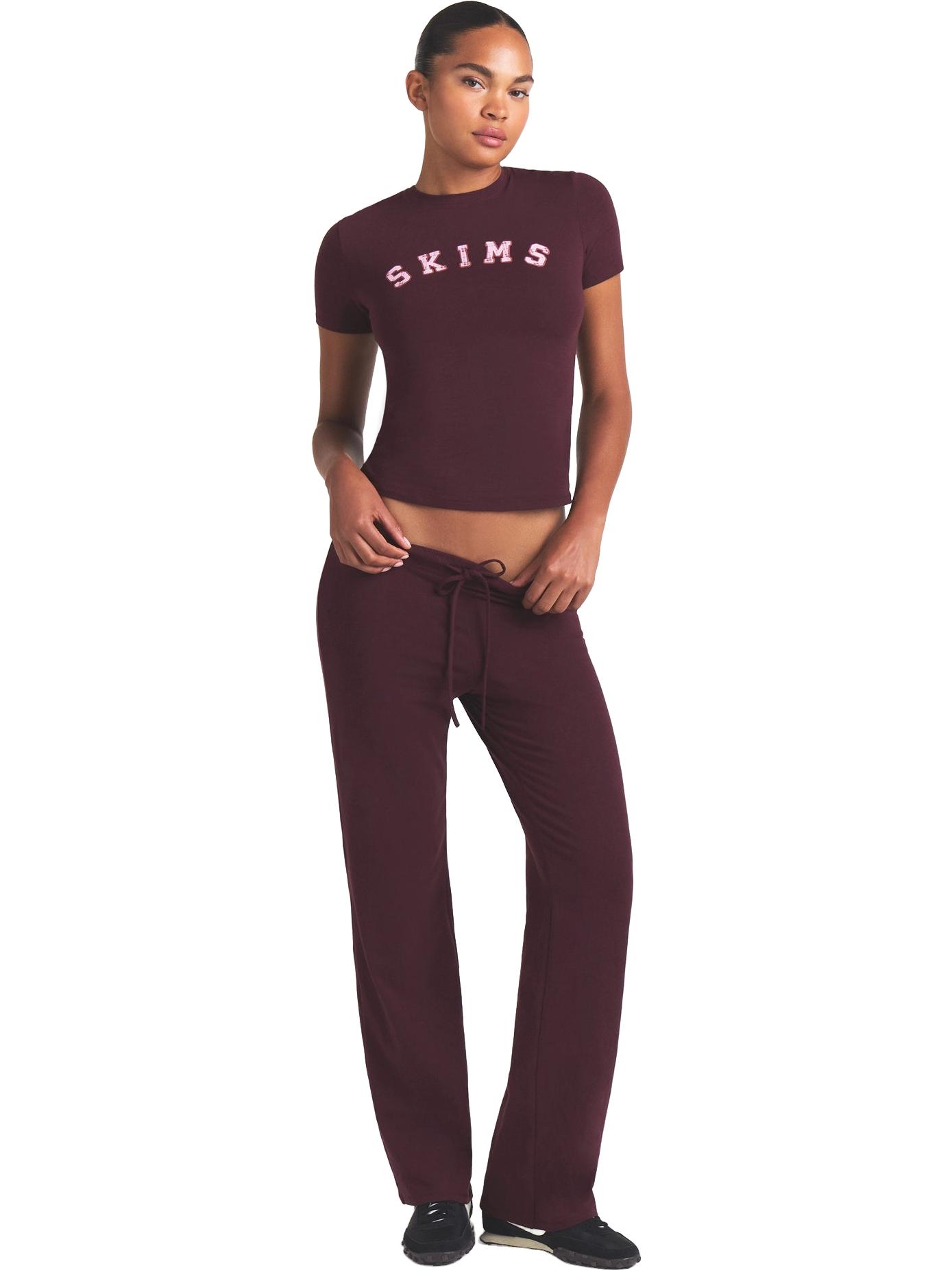 SKIMS SKIMS Cotton Jersey Logo T-Shirt
